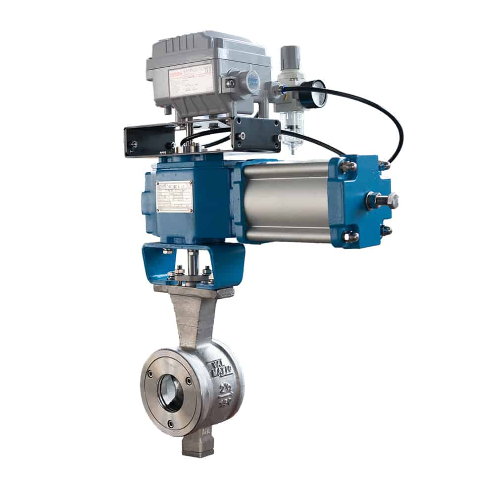 VALMATIC V-notch Segmented Ball Valve - Valmatic